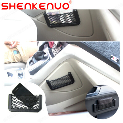 2X Shelf Net Compartment 80mmx150mm Interior Universal Car Car Storage ...