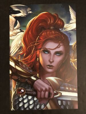 Red Sonja #1 COVER Dynamite Comics Poster 8x12 Nei Ruffino | eBay