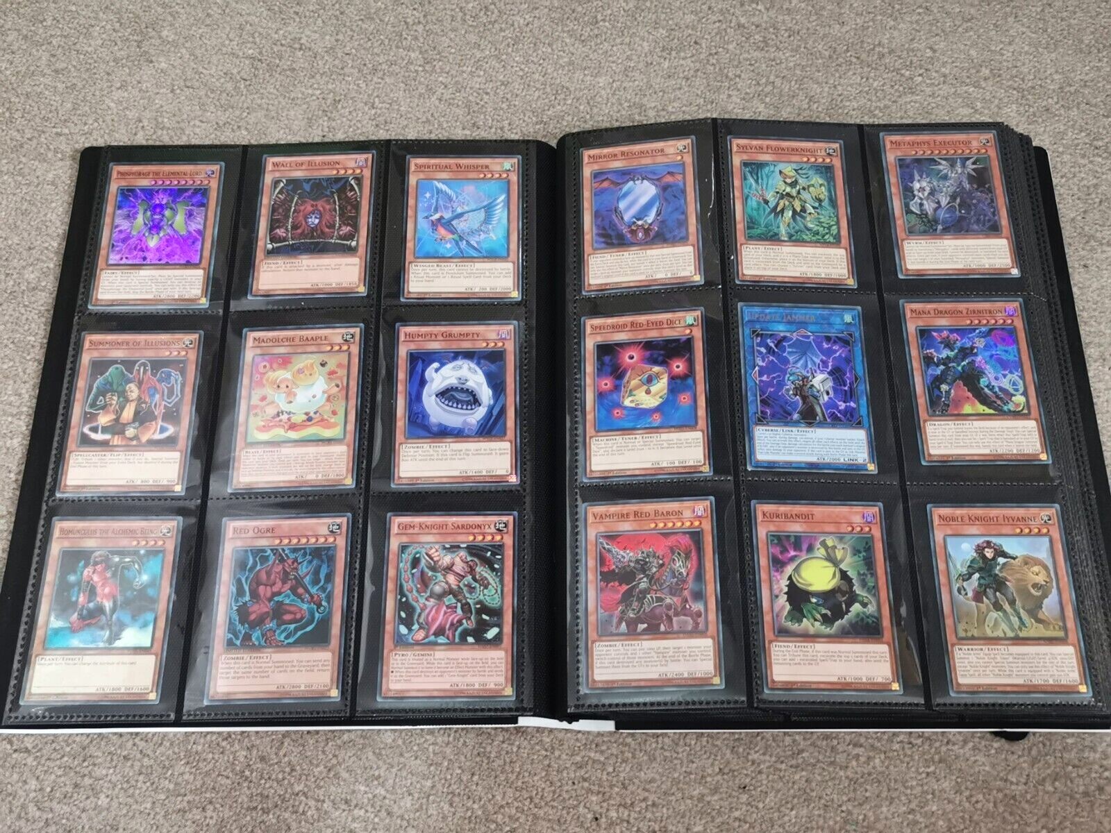 FULL Binder/Job Lot/Collection of 360 Cards *ALL HOLOFOIL CARDS* Yu-Gi ...