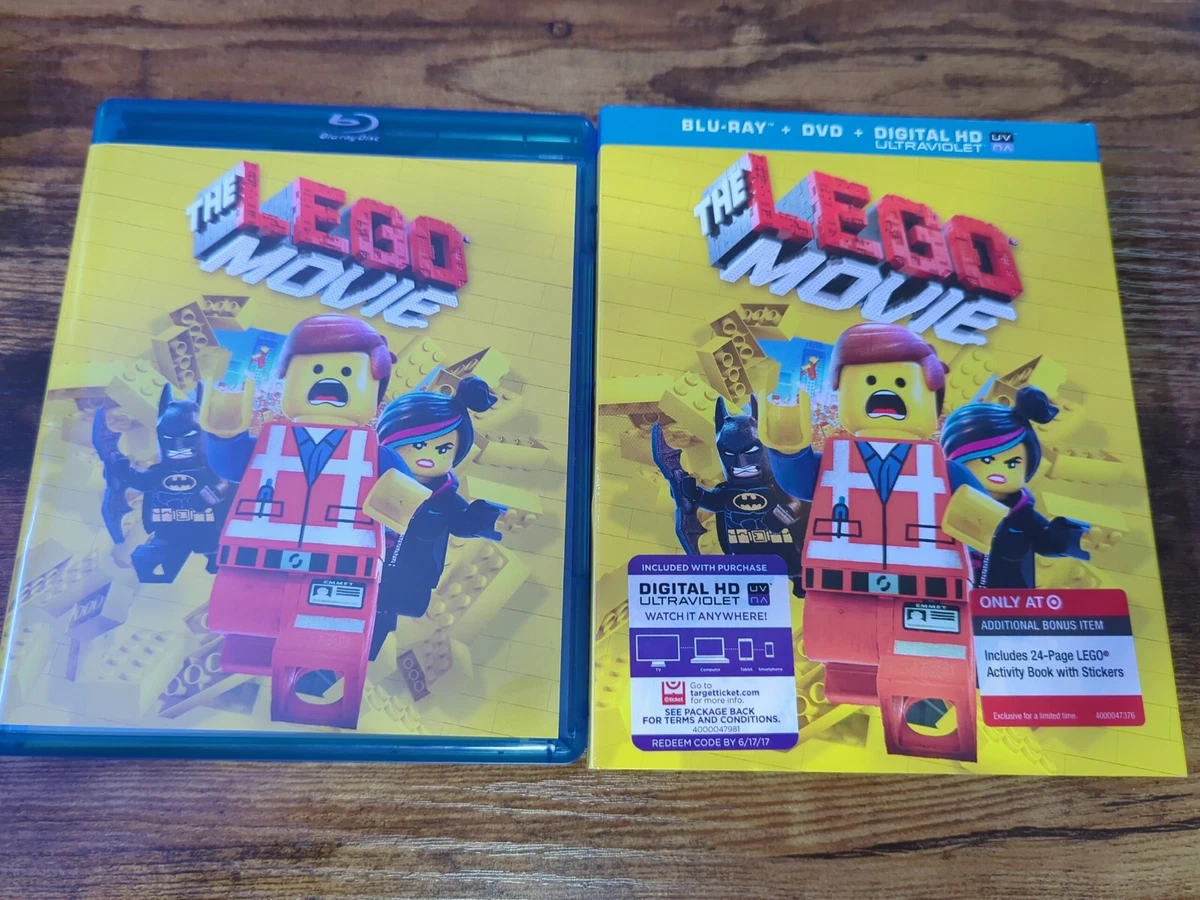 The Lego Movie Blu Ray Disc
