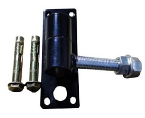 BLACK Heavy Duty Hinge - Gate Hinges Pivot suit Most Gates - 180 degree ...