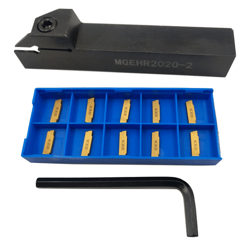20mm MGEHR2020-2 Lathe Turning Tool grooving cutting holder + MGMN200-G Inserts | eBay