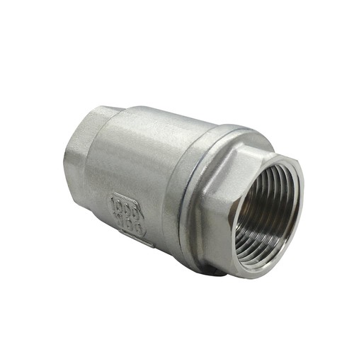 Stainless 1 NPT Threaded Check Valve Non Return One Way Horizontal ...