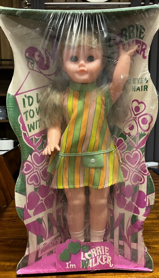 Vintage Lorrie Walker Life Size Walking Doll 1960~1970 Eugene Doll Co ...