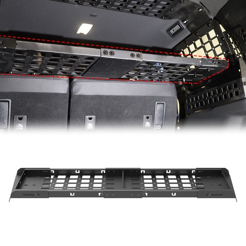 Interior Rack Basket Storage Box Below Rear Window Overhead Panel Molle ...