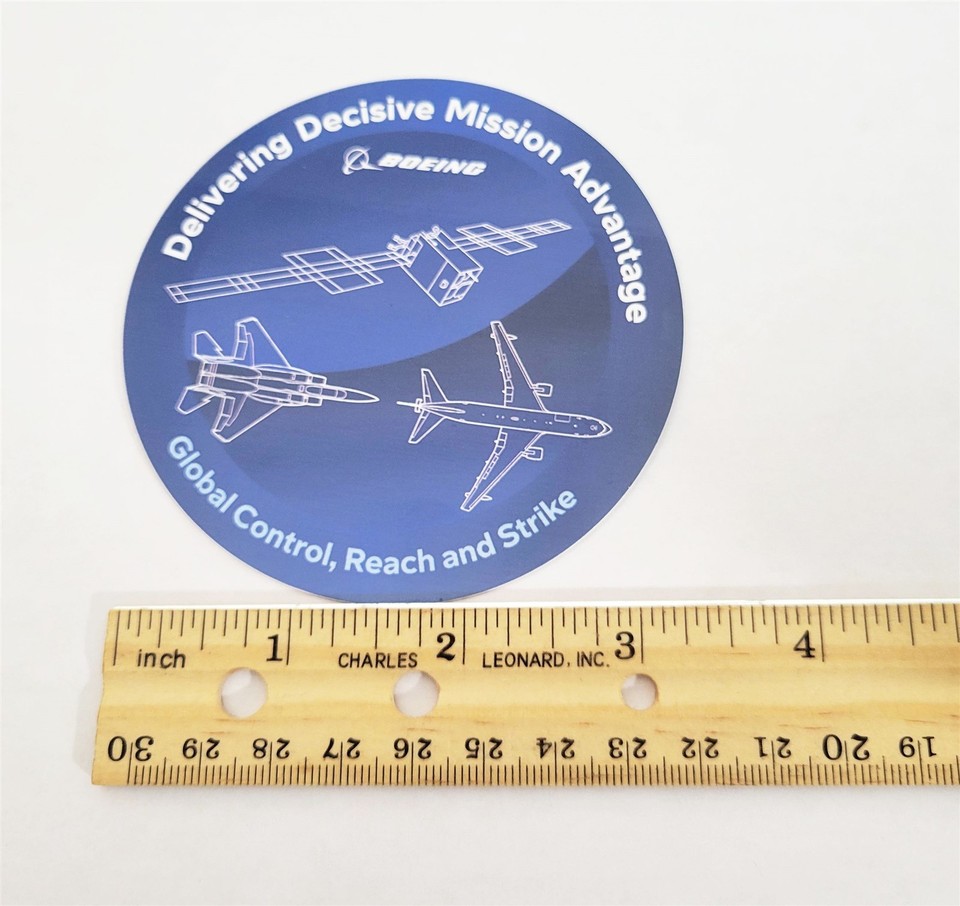 Boeing Delivering Decisive Mission Advantage Sticker Decal Military ...