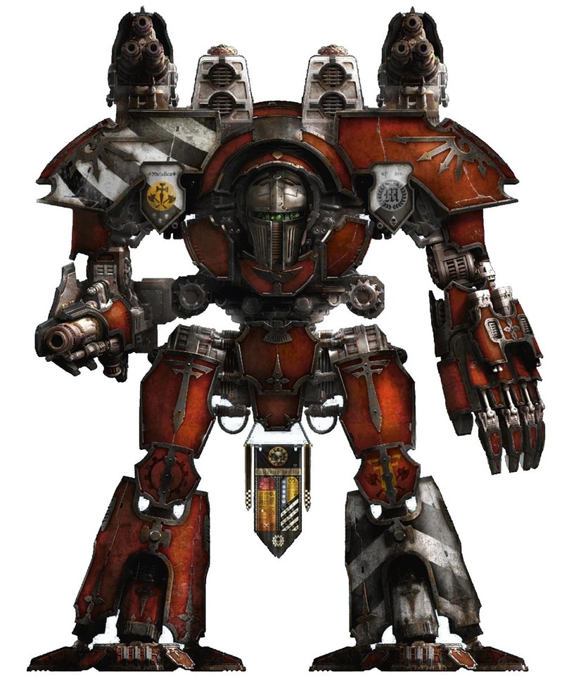 Warhammer 40k Adeptus Titanicus Legio Metalica Iron Skulls Titans ...