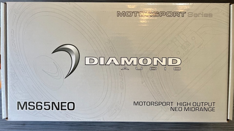 Diamond Audio MS65NEO 6.5" Neo Midrange Speaker Car Audio Pro Audio Mid ...