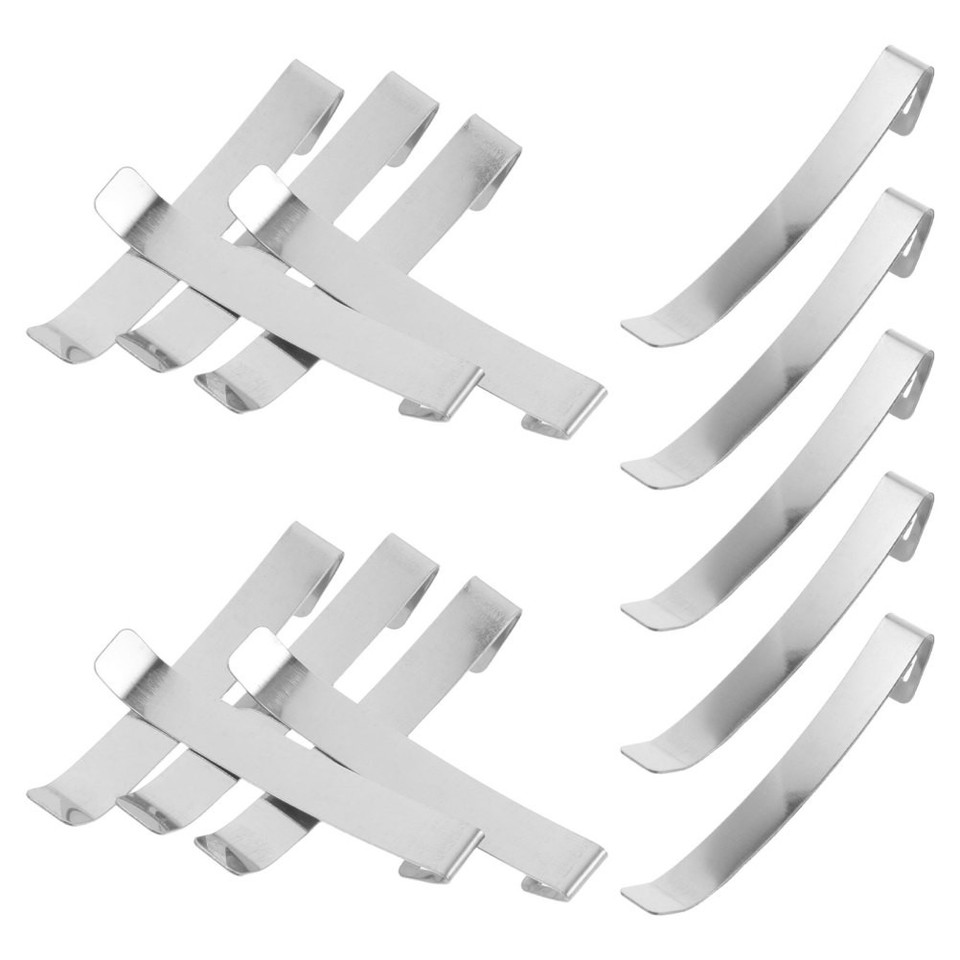 20pcs Wall Cup Holder Spring Clips - Stainless Steel Buckle For Water ...