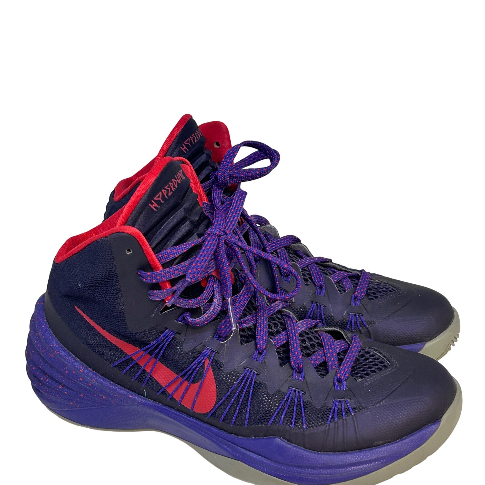 Nike Hyperdunk 2013 Basketball Shoes Men's 8.5 Raptors Purple | eBay