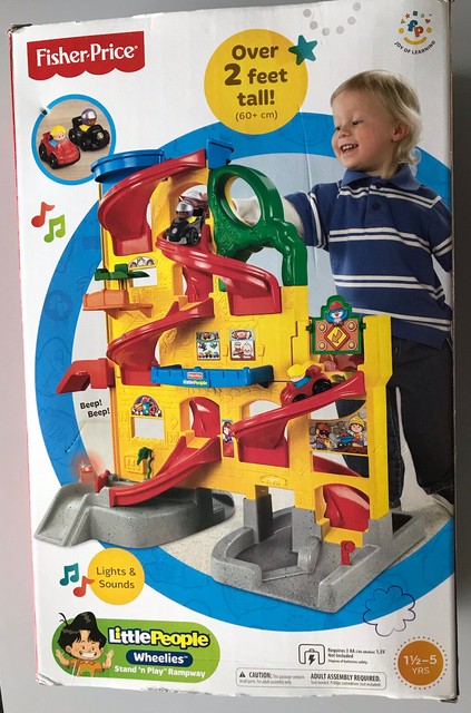 Fisher-Price Little People Wheelies Stand And Play Rampway for sale ...