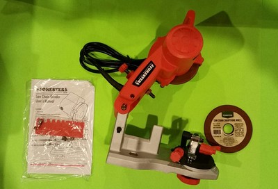 CHAINSAW CHAIN BENCH GRINDER SHARPENER WITH STONES Replaces Oregon 310 ...