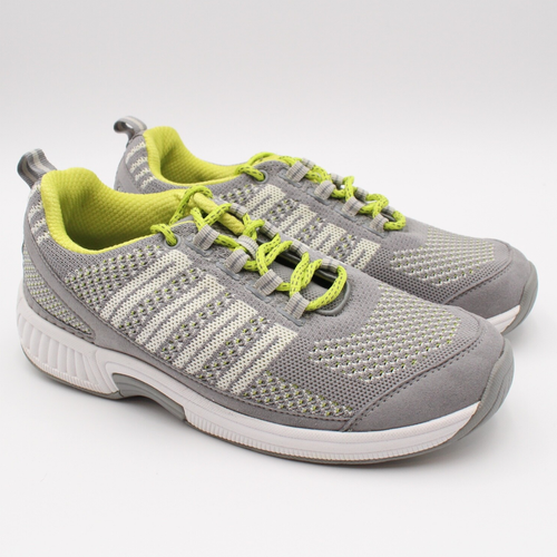 Orthofeet Coral 987 Womens Size 7.5D Wide Width Gray Orthotic Sneakers ...