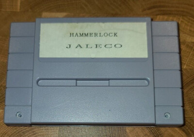 Hammerlock SNES Prototype Proto Super Nintendo Game | eBay