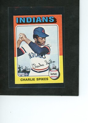 1975 Topps - Minis #135 Charlie Spikes set-break Cleveland Indians | eBay