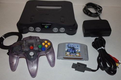 Nintendo 64 NUS-001 Control Deck Console - Bundle: OEM Controller ...