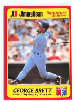 1991 Jimmy Dean Signature Edition #12 George Brett | eBay