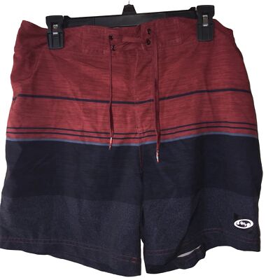 CRIVIT RED/BLUE SWIM TRUNKS MENS 32 | eBay