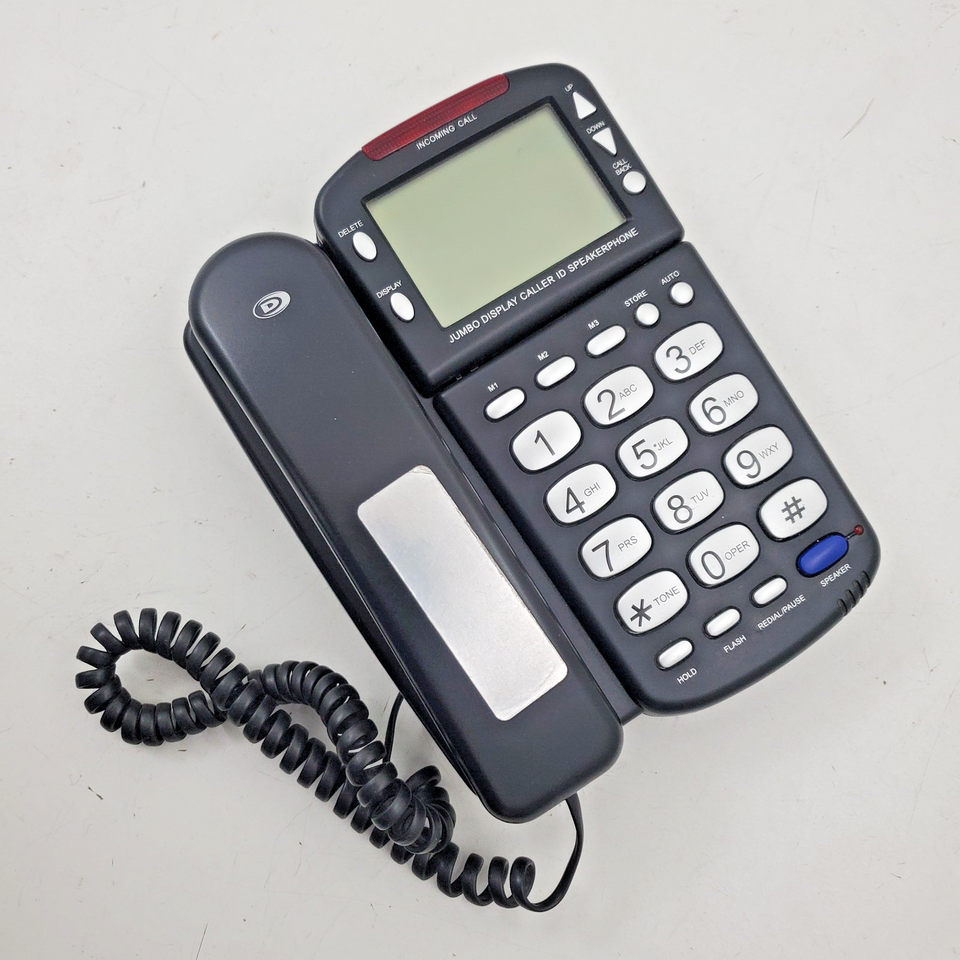 Durabrand PH-5562 Phone Jumbo Display Caller ID Speakerphone Large ...
