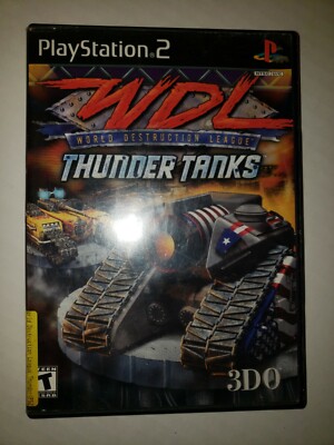 World Destruction League: Thunder Tanks (Sony PlayStation 2, 2000 ...