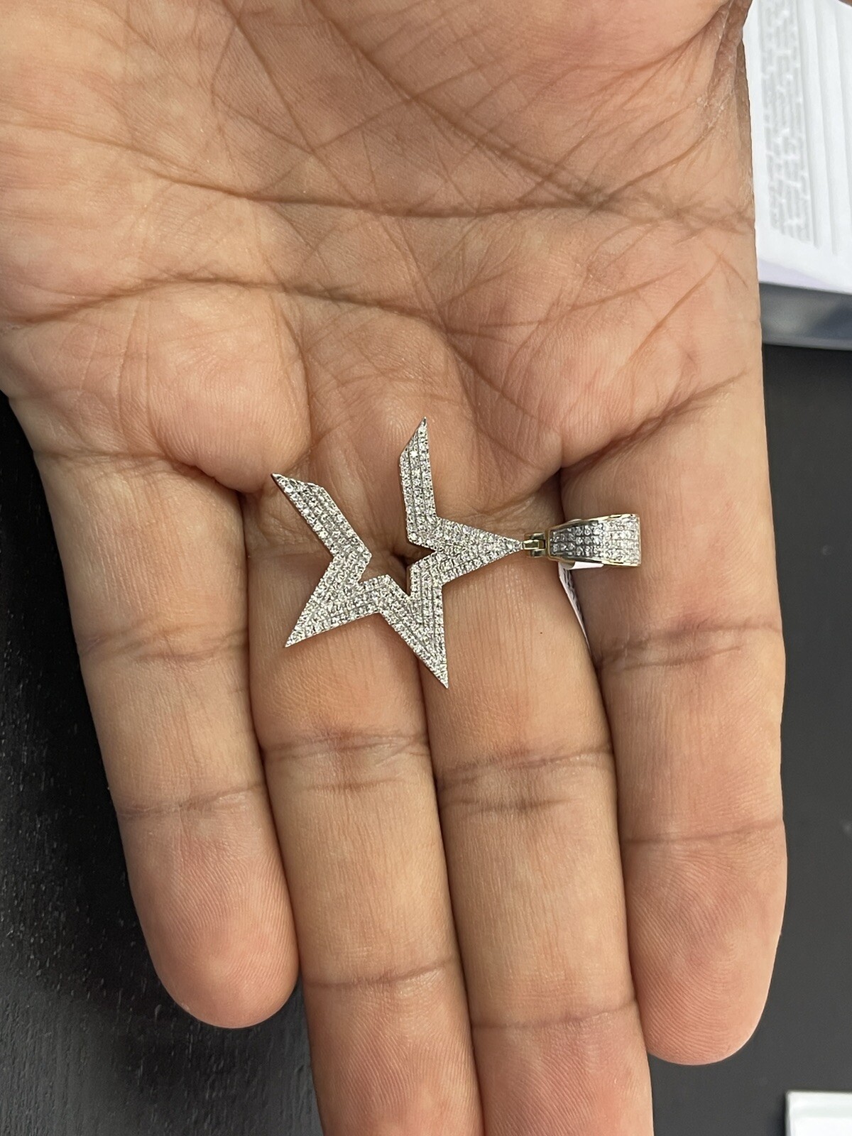 Houston Astros pendant MLB 10k Yellow Gold 0.45ct Real Diamonds ...