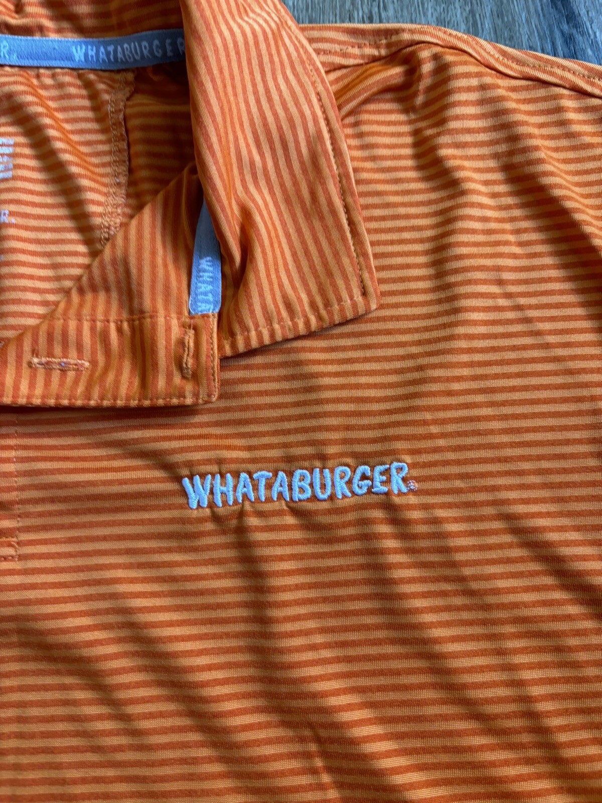 Whataburger Employee Uniform Polo Shirt Mens 3XL Oran… - Gem