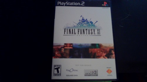 PS2 PLAYSTATION 2 FINALL FANTASY XI 11 ONLINE COMPLETE BOXED SET SQUARE ...