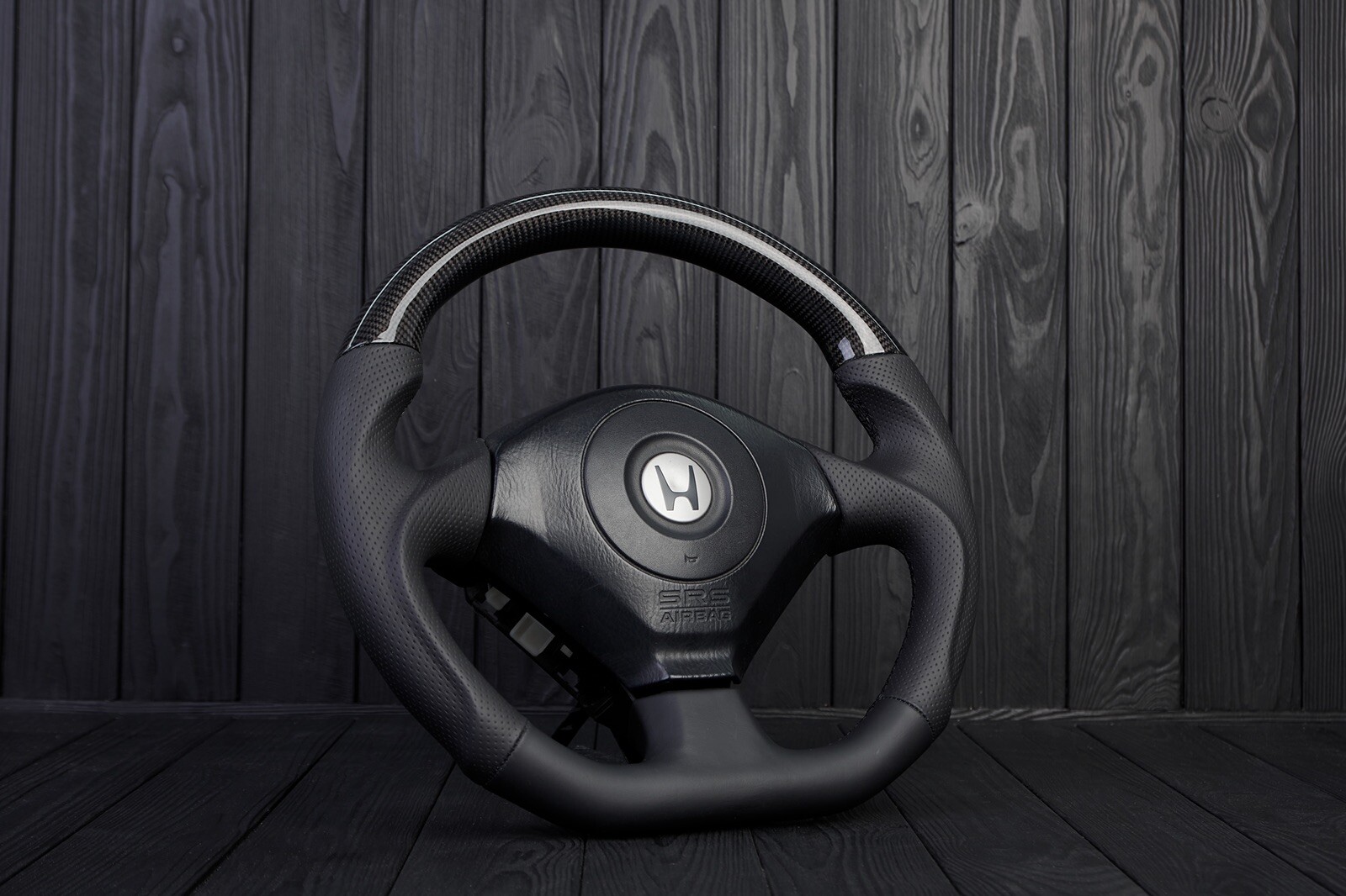 Honda S2000 steering wheel Custom Carbon Fiber flat bottom s2k AP1 AP2 ...