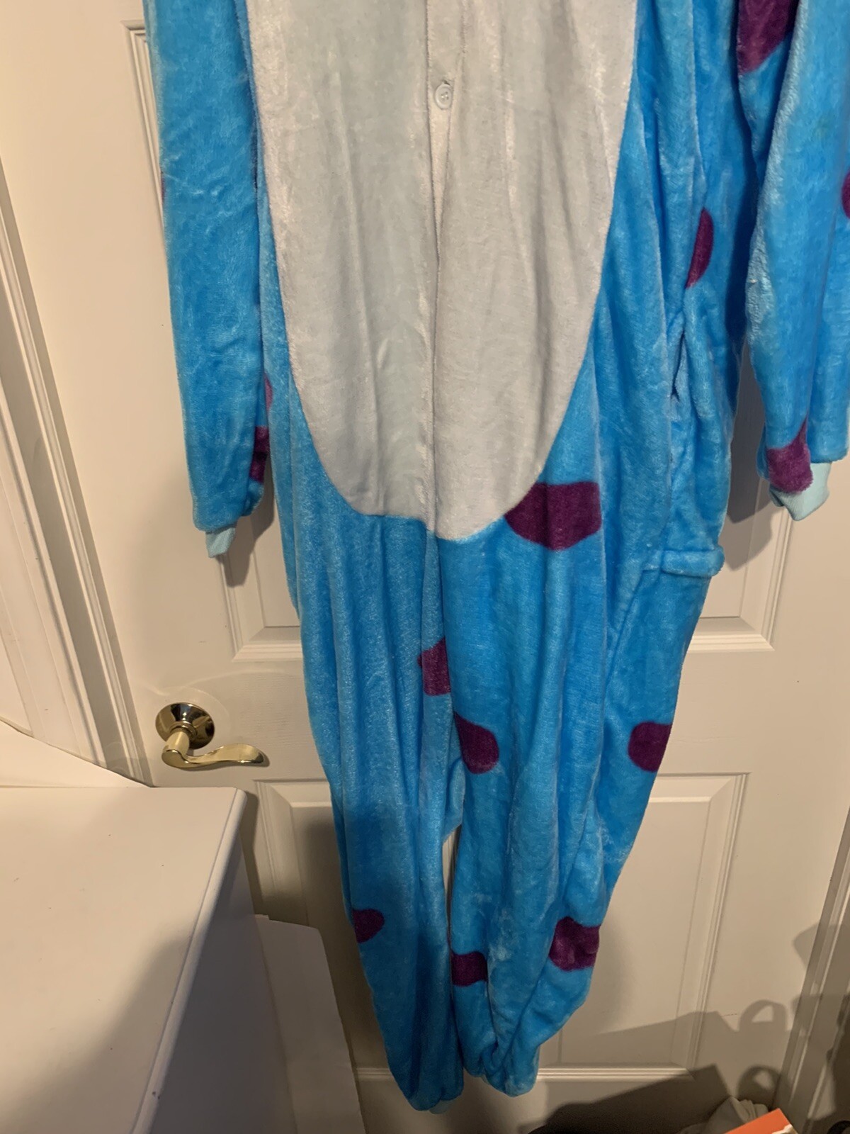 Monsters Inc Sulley Plush Kigurumi Costume Pajama Sle… - Gem