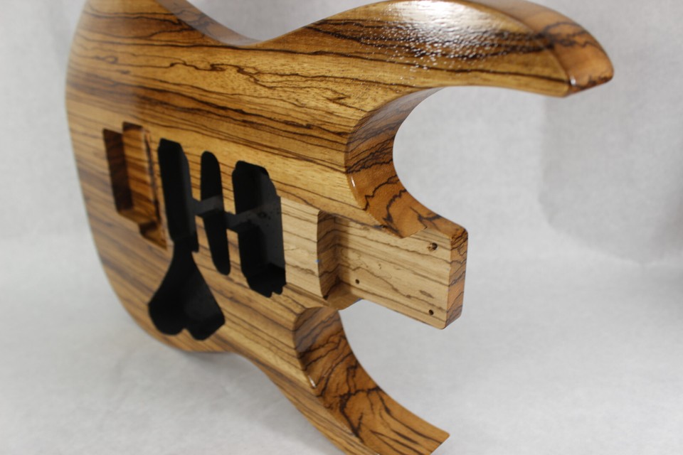Zebrawood RG Guitar body fits Ibanez(tm) 6 string OSNJ RG and Jem Necks ...