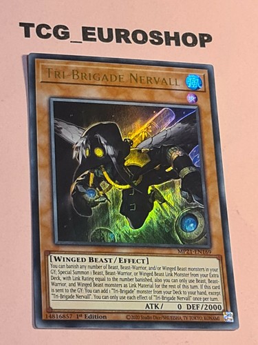 TRI-BRIGADE NERVALL | YUGIOH | MP21 | ENGLISH | ULTRA RARE | NM #99 | eBay