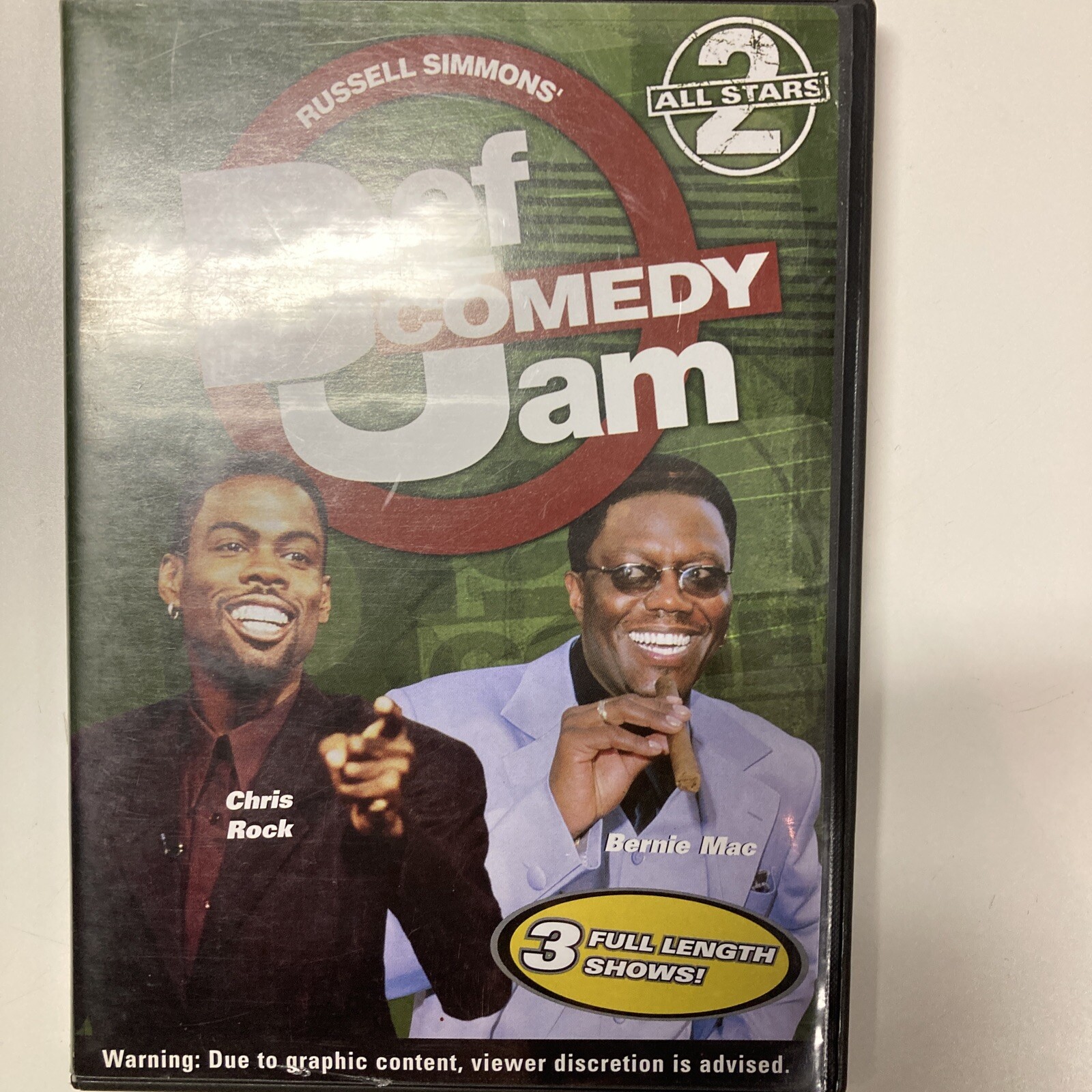 Def Comedy Jam: All Stars Vol. 2 (DVD, 2001) 764315096133| eBay