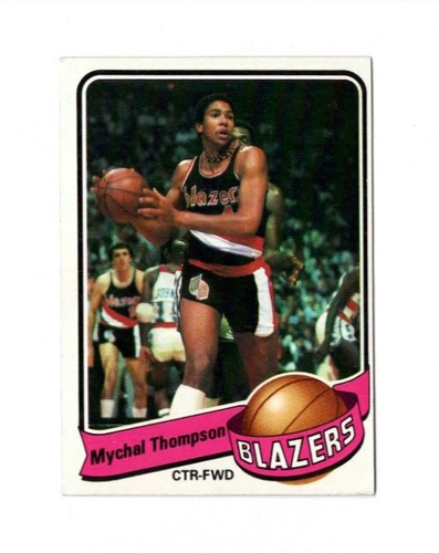 1979 Topps MYCHAL THOMPSON Portland Trail Blazers card #63 Near-Mint | eBay