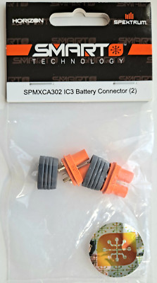 Spektrum IC3 Battery Connector (2) SPMXCA302 | eBay