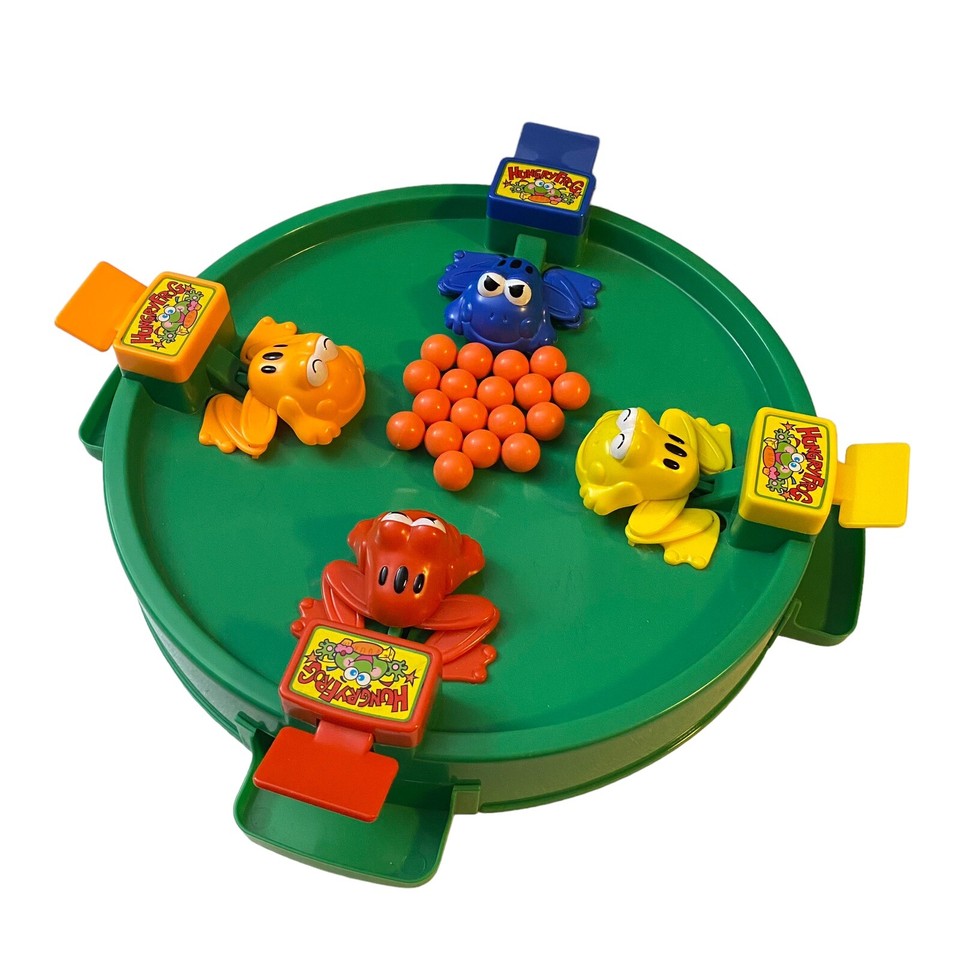 Vintage Hungry Frog Game Maple Toys 1995 Hippos Style 90s Kids Toy 4 ...