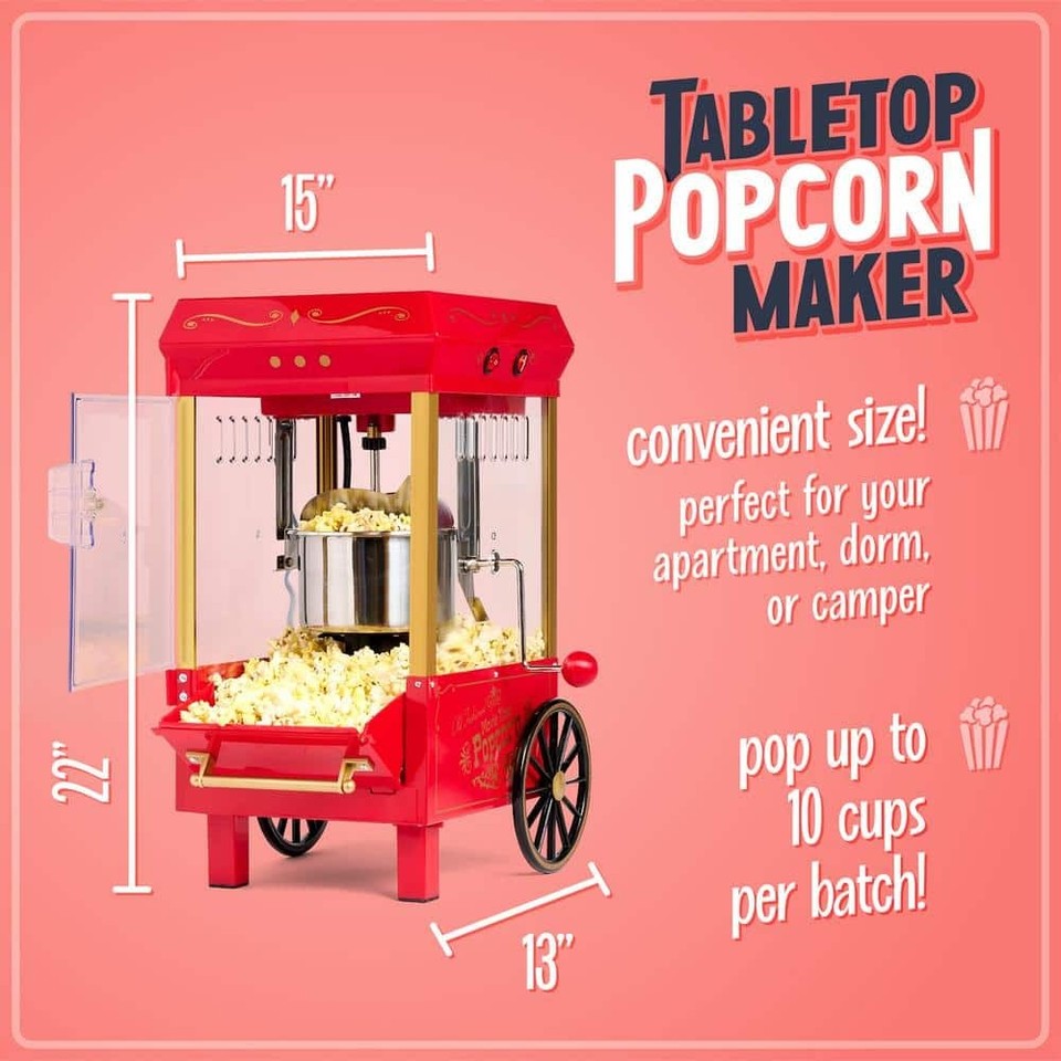 Nostalgia Vintage 2.5-Ounce Kettle Popcorn Machine | eBay