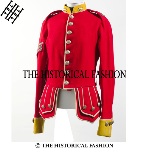 British Red Wool Regiment Jacket Civil War uniform Regiment Colonel ...