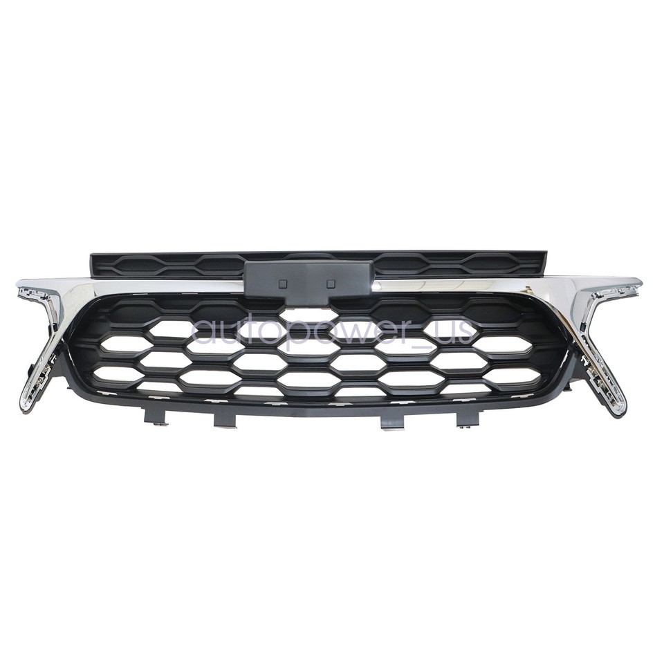 Fits 2024 2025 Chevrolet Trax LS LT Front Upper Grille Assembly Chrome ...