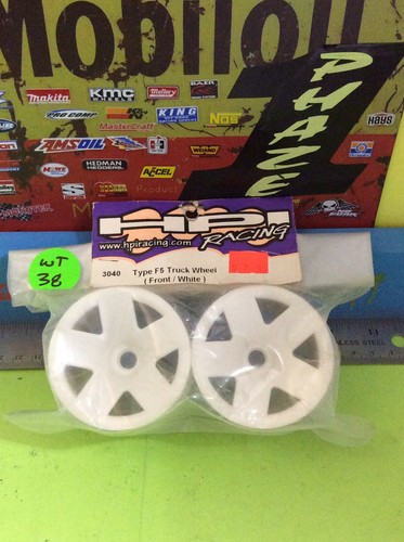New Hpi Racing (Front/White) Type F5 Truck Wheel 3040 NewInPackage USA ...