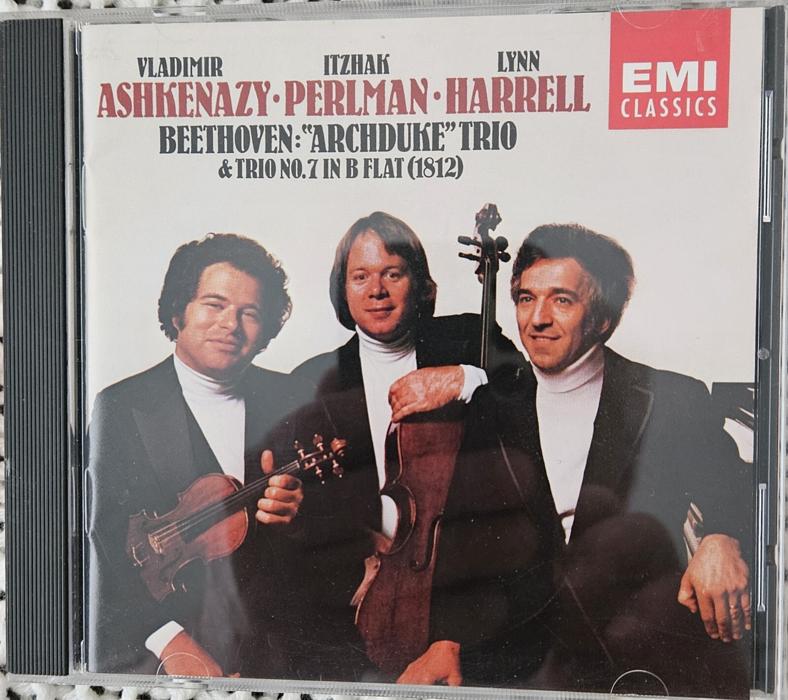 Beethoven: 'Archduke' Trio & Trio no. 7 (1991, EMI Classics CDC 7 47010 ...