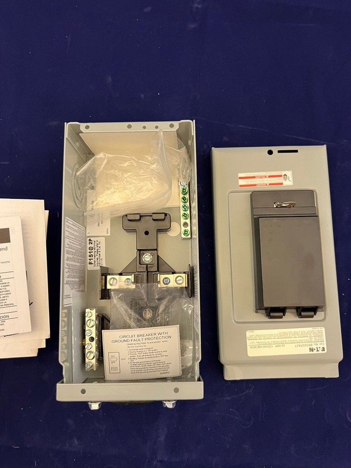 Eaton BR50SPAST CUTLER HAMMER Series 50 AMP HOT TUB PANEL No Breaker ...