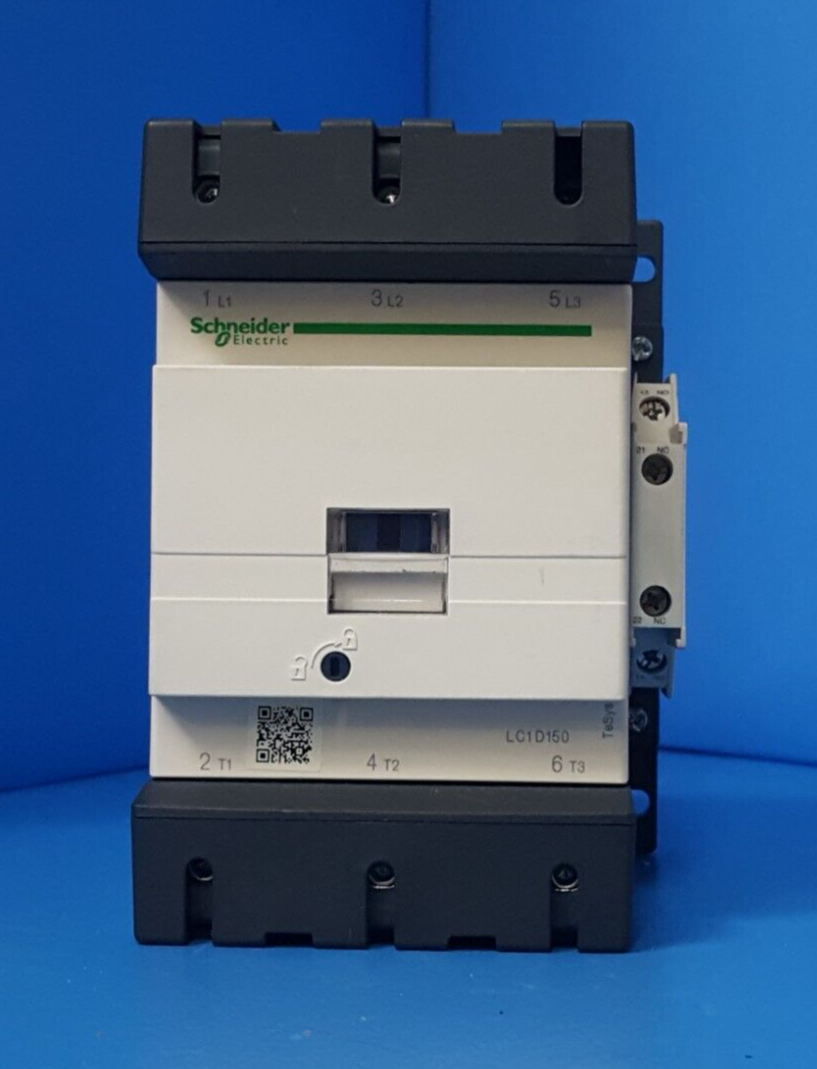 SCHNIEDER CONTACTOR LC1D150G7, 3 PHASES, 150A, 100HP at 480VAC | eBay