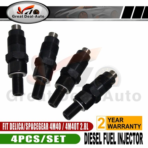 Brand New Set of 4 Diesel Injector Fuel Injector for MITSUBISHI 4M40 ...