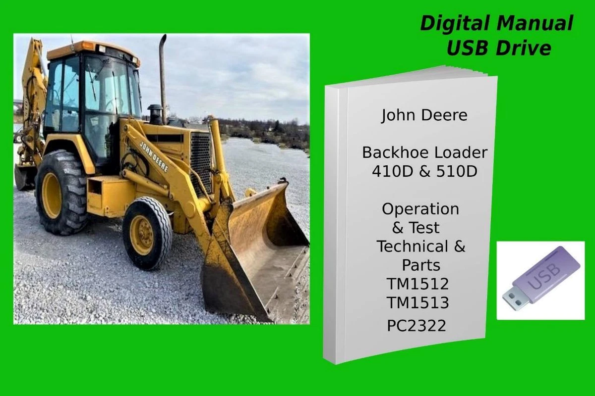 John Deere 510d Backhoe