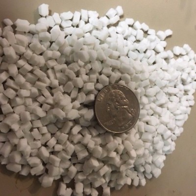 7 lbs RUBBER pellets white ground Non-Slip Additive for Pool Paint skid ...