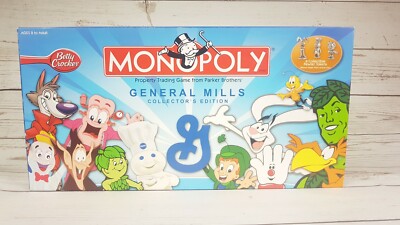Monopoly - General Mills - Collectors Edition Board Game EUC Free ...