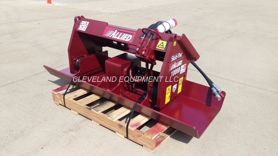 84" RAMMER SKID-PAC 1000C VIBRATORY PLATE COMPACTOR ATTACHMENT Skid ...
