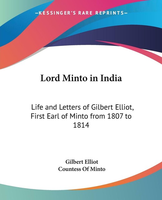 Lord Minto in India von Gilbert Elliot (2007, Taschenbuch) online ...