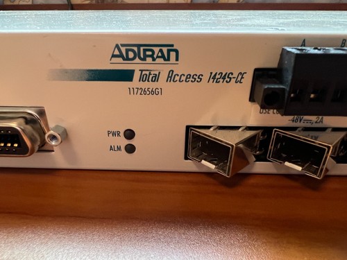 Adtran Total Access Model 1424S-CE - Untested | eBay