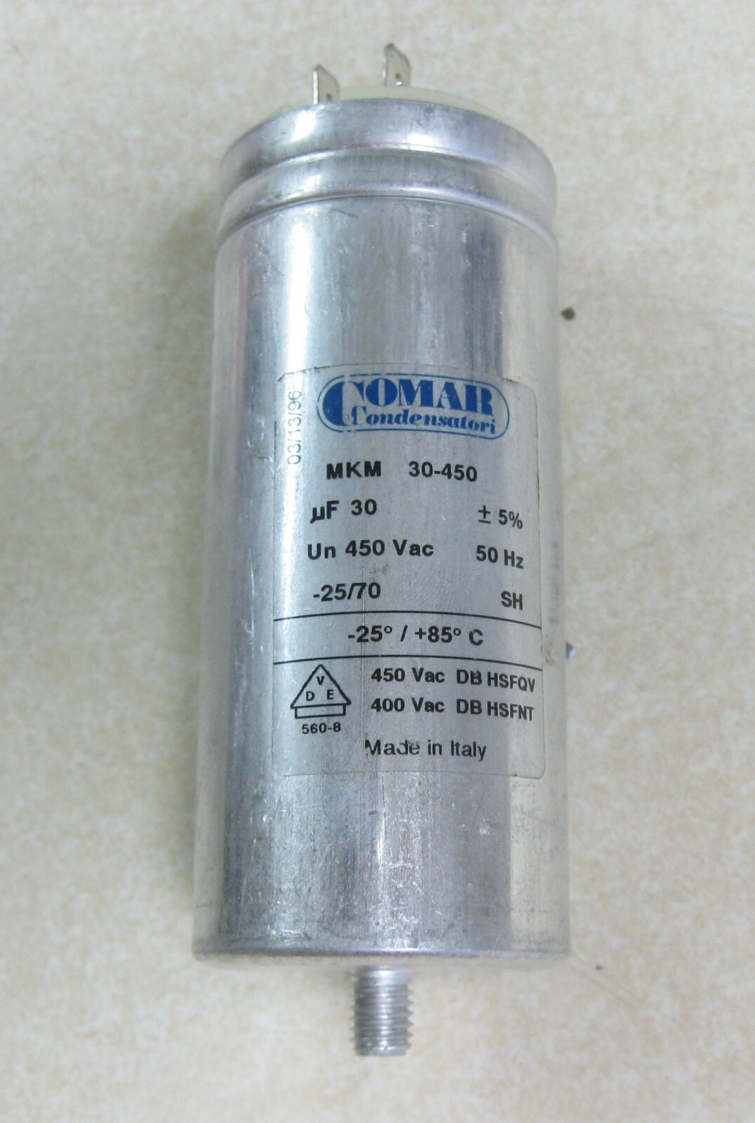 30uF 450VAC Comar Capacitor 450V AC 30mfd HSFQV | eBay
